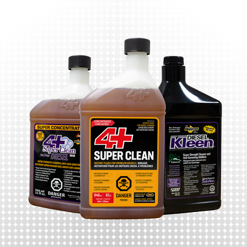 Anti-Gum Diesel Fuel Additive | 4+ Super Clean Treatment – 4+ Fuel ...